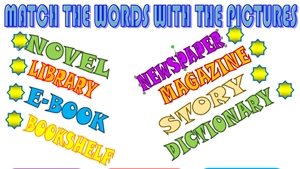 Unit 8 Bookworms – Word Matching Worksheet - Ortaokul İngilizce
