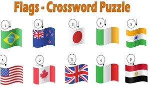 Flags – Crossword Puzzle - Ortaokul İngilizce
